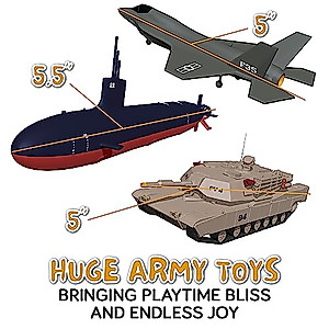 SplashEZ Mold Free Bath Toys for Kids & Toddlers, Sealed No Hole Baby Bath Toys, Soft Durable Military Set, Float on Water, No Mold Design for Shower Tub Pool, Infant Babies Ages 0-1-3-6-12-18 Mo