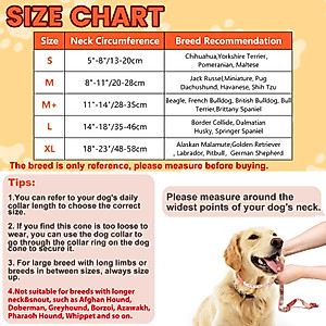 Crazy Felix Inflatable Dog Cone for Medium, Large, Small Dogs, Donut Cones for Dogs to Stop Licking and Scratching, Soft Dog Recovery Cone Collar After Surgery with Anti Licking Baffle(Blue, XL)