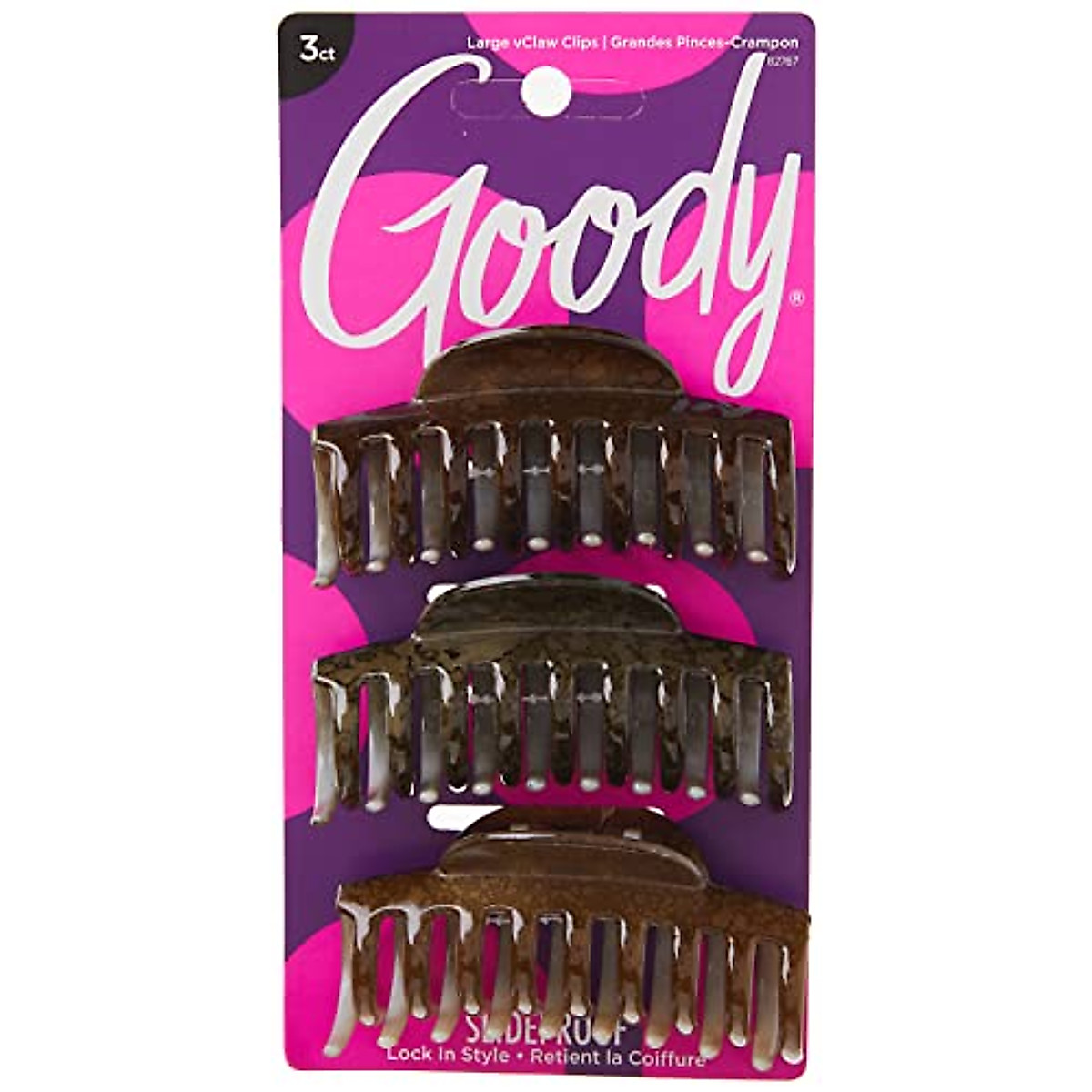 Goody Large Claw Clips 3 ea