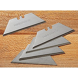 CRAFTSMAN Utility Razor Blades, Carbon Steel, 3/4-in., 5-Pack (CMHT11921)