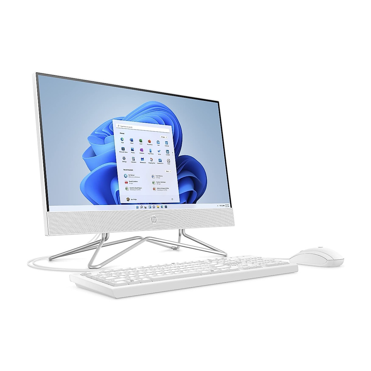 HP 22-DF 21.5-Inch Full HD WLED All-in-One PC Intel Celeron G5900T 4GB 256GB SSD Win 10