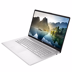 HP Newest 17t Laptop, 17.3" HD+ Touchscreen, Intel Core i5-1135G7, 32GB RAM, 1TB SSD, Webcam, HDMI, Backlit KB, Wi-Fi 6, Windows 11 Home, Silver