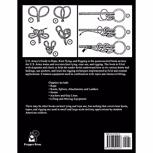 U.S. Army's Guide to Rope, Knot Tying, and Rigging: FM 5-125