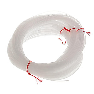 barenx 100 Meters Clear Nylon Cord String Thread Fishing Line for Casting Fishing