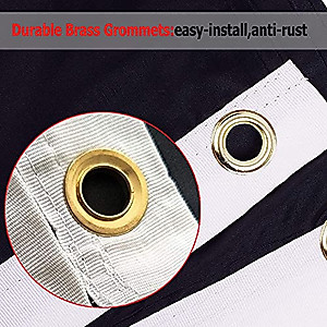 US Army Veteran Emblem Flags 3x5 Outdoor Double Sided- Black Military Vietnam Flag 3 Ply Heavy Duty with Brass Grommets for Outdoor Outside