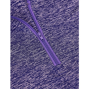 MISS FORTUNE Womens Exercise Tops Golf Shirts Yoga Shirts Wicking Clothes,Zip Up & Collarless Activewear