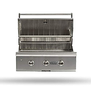 Coyote C-Series 34-Inch, 3-Burner Built-in Propane Gas Grill - C2C34LP