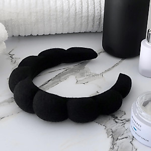 HitModa Spa Headbands for Washing Face or Facial, Makeup Headband, Skincare Headbands, Terry Cloth Headband Face Wash Headband Puffy Makeup Headbands for Face Washing, Mask, Skin Treatment