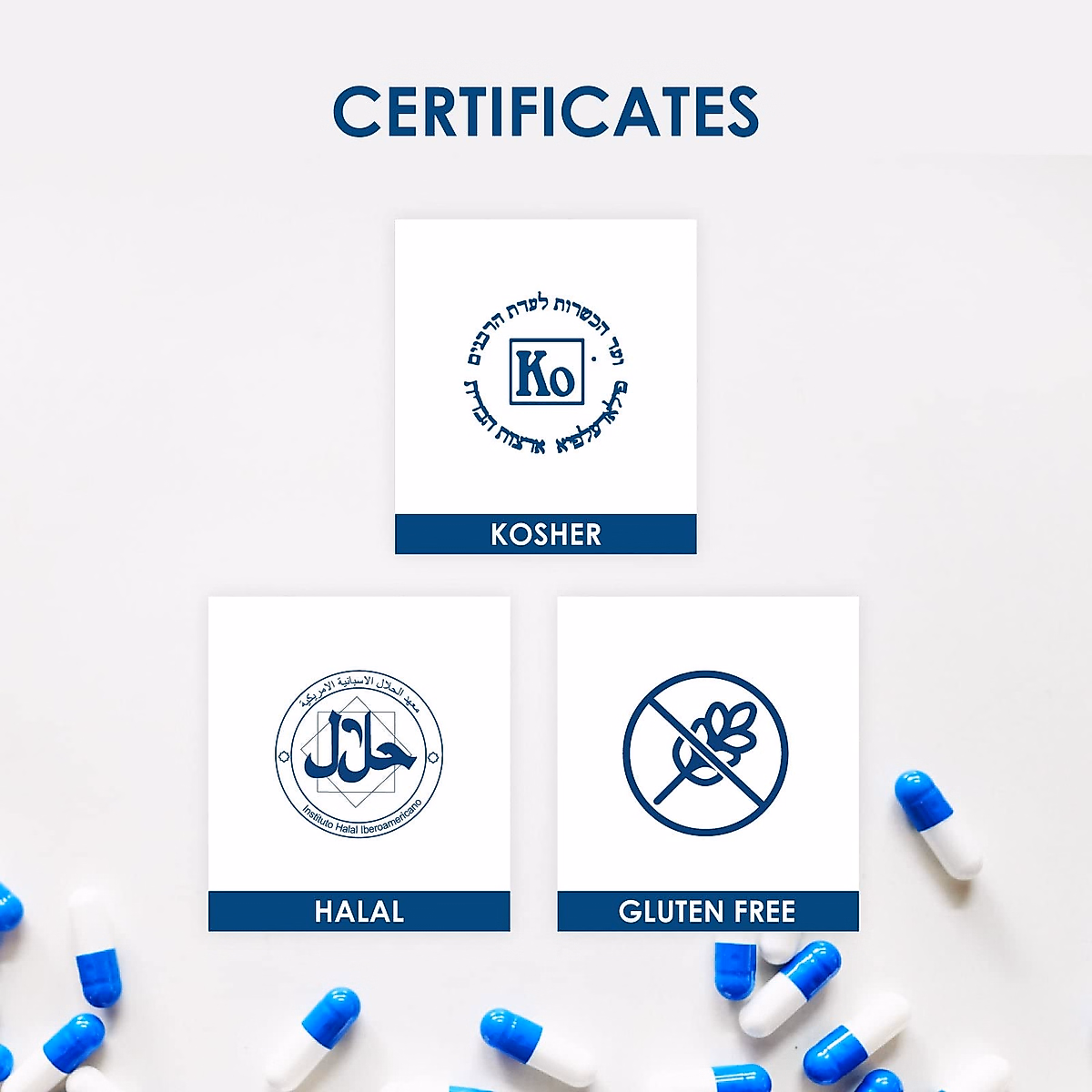 Capsuline Size 0 - Colored Gold Empty Gelatin Capsules - 100 Count - Empty Gel Pill Capsules - DIY Pure Bovine Pill Capsule Filling - Empty Caps - Kosher and Halal Certified