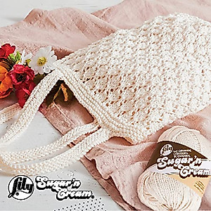 Lily Sugar'N Cream Jute Yarn - 6 Pack of 71g/2.5oz - Cotton - 4 Medium (Worsted) - 120 Yards - Knitting/Crochet
