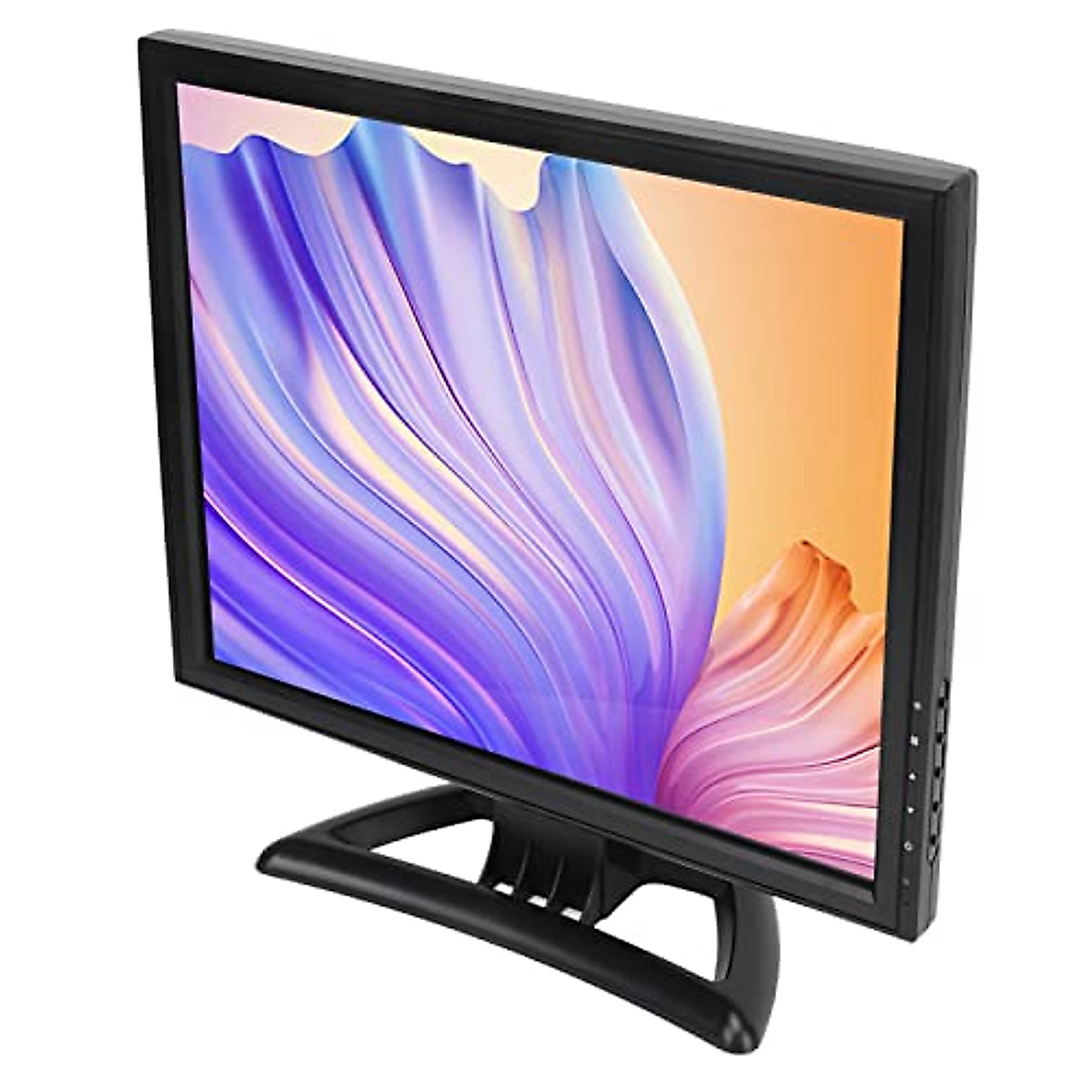 17 Inch Color Monitor, 1280x1024 HD LED Screen Display for Gaming for Laptops (US Plug)