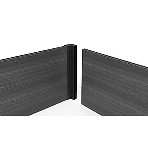 Keter Maple Raised Garden Bed, Durable Outdoor Planter for Vegetables, Flowers, Herbs, and Succulents, Grey