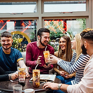 Umigy Teacher Appreciation Gifts Teacher Glass Cups 16oz Can Shaped Beer Glass with Lids Straws Brushes Teacher Thank You Gifts Funny for Christmas Birthday New Teachers(12 Sets, Stylish)