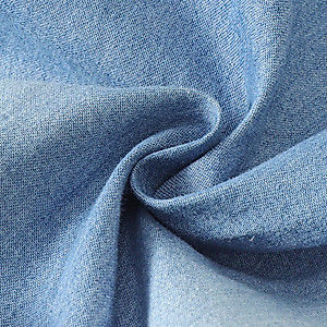 18 Months Girl Clothes Toddler Baby Girl Dress Denim Sunflower Short Sleeve Dress Jean Sundress Skirt Summer Dresses 18-24 Months Girl Clothing