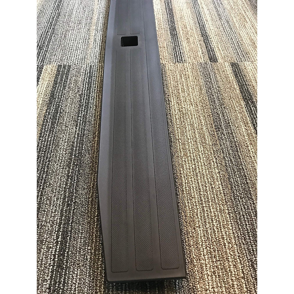 Roane Concepts Tailgate Molding Compatible for 2017 2018 2019 2020 Ford F250 Super Duty / F350 Super Duty w Flex Step Models; Center Piece; Step Pad Trim Kit; Truck Spoiler Protector Cover OE Style