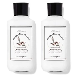 Bath and Body Works Gift Set of of 2 - 8 Fl Oz Lotion - (Magnolia Charm)