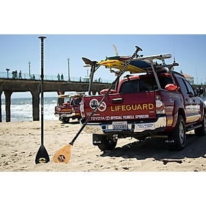 Full Carbon Fiber SUP Paddle - 3 Piece Adjustable Stand Up Paddle Board Paddles - reliable, Lightweight & Floating Paddleboard Oar Hyrdrodynamic Blade for Power Performance for Efficient Strokes