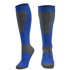 Bamboo Sports Warm Odor Eliminating Moisture Wicking Bamboo Ski Snowboard Socks