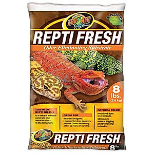 Zoo Med ReptiFresh Odor Eliminating Substrate, Blacks & Grays, 8 lb