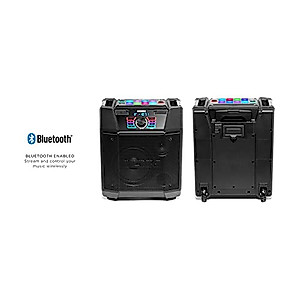 ION Explorer FX High-Power Bluetooth Speaker with Sound Effects IPX4 Water-Resistant (Renewed)