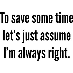 CafePress I'm Always Right Stadium Blanket Super Soft Fleece Plush Throw Blanket, 60"x50"