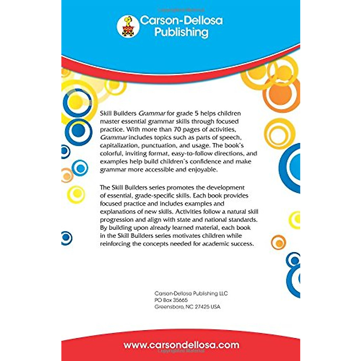 Grammar, Grade 5 (Skill Builders)