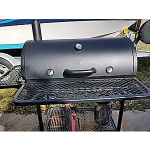 YOTOM BBQ Grill Thermometer Gauge, 2 Pack Charcoal Grill Smoker Temperature Gauge Pit BBQ Grill Thermometer