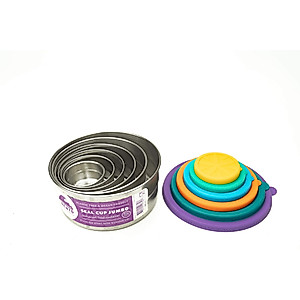 Ecolunchbox Stainless Steel Leak-Proof Large Round Food Container, Jumbo