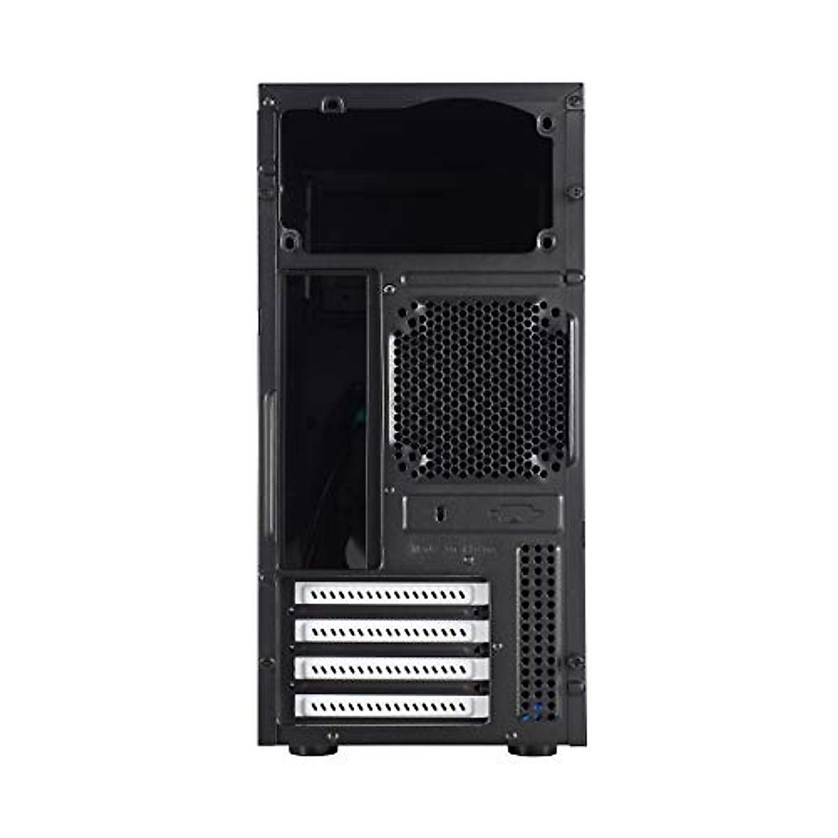 Fractal Design Core 1100 - Mini Tower Computer Case - mATX - High Airflow and Cooling - 1x 120mm Silent Fan Included - Brushed Aluminium - Black