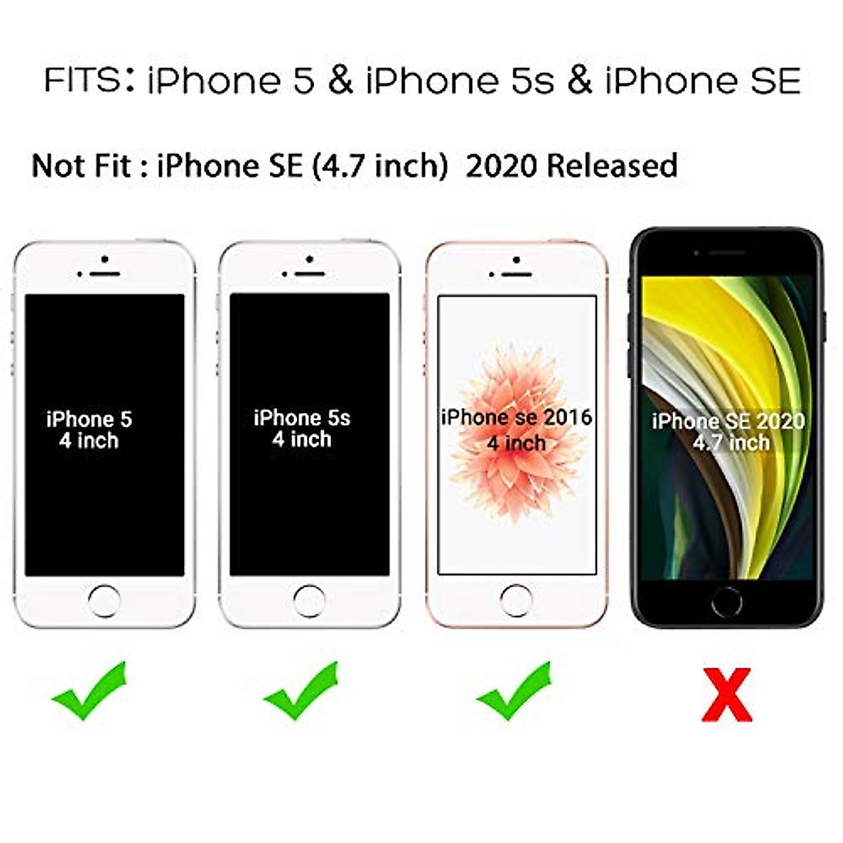 ULAK iPhone SE Case Clear (2016 Edition), iPhone 5s case, iPhone 5 case, Clear Slim Fit 5/5S/SE Case with Transparent Flexible Soft TPU Bumper Shock-Absorption Cover -Retail Packaging - HD Clear