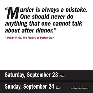 A Year of True Crime Page-A-Day Calendar 2023: Cannibal Cooks, Killer Kids, Incredible Survivors!