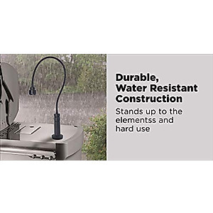 NextLED NT-7728 Ultimate LED BBQ Magnetic Outdoor Grill Light, 24 Inch Flexible Neck with Ultra Strong Base, Barbeque Light for Grilling, Heat & Water Resistant, Warm Even Light, Cast Aluminum