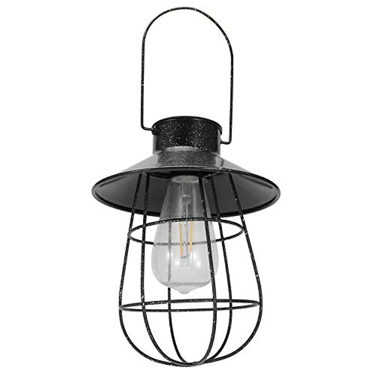 Solar Hanging Light, Weatherproof Outdoor Hanging Lamp, Iron Art Hollow Automatical for Home Decoration Gardens, Courtyards, Porches