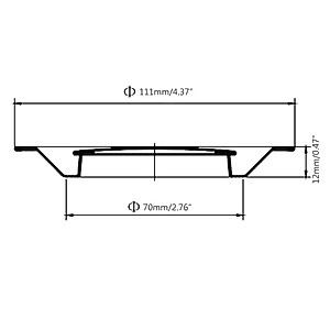 Qsvbeeqj Sink Plug Replacement Stainless Steel Drain Stopper Garbage Disposal Stopper Bath Tub Drain Stopper