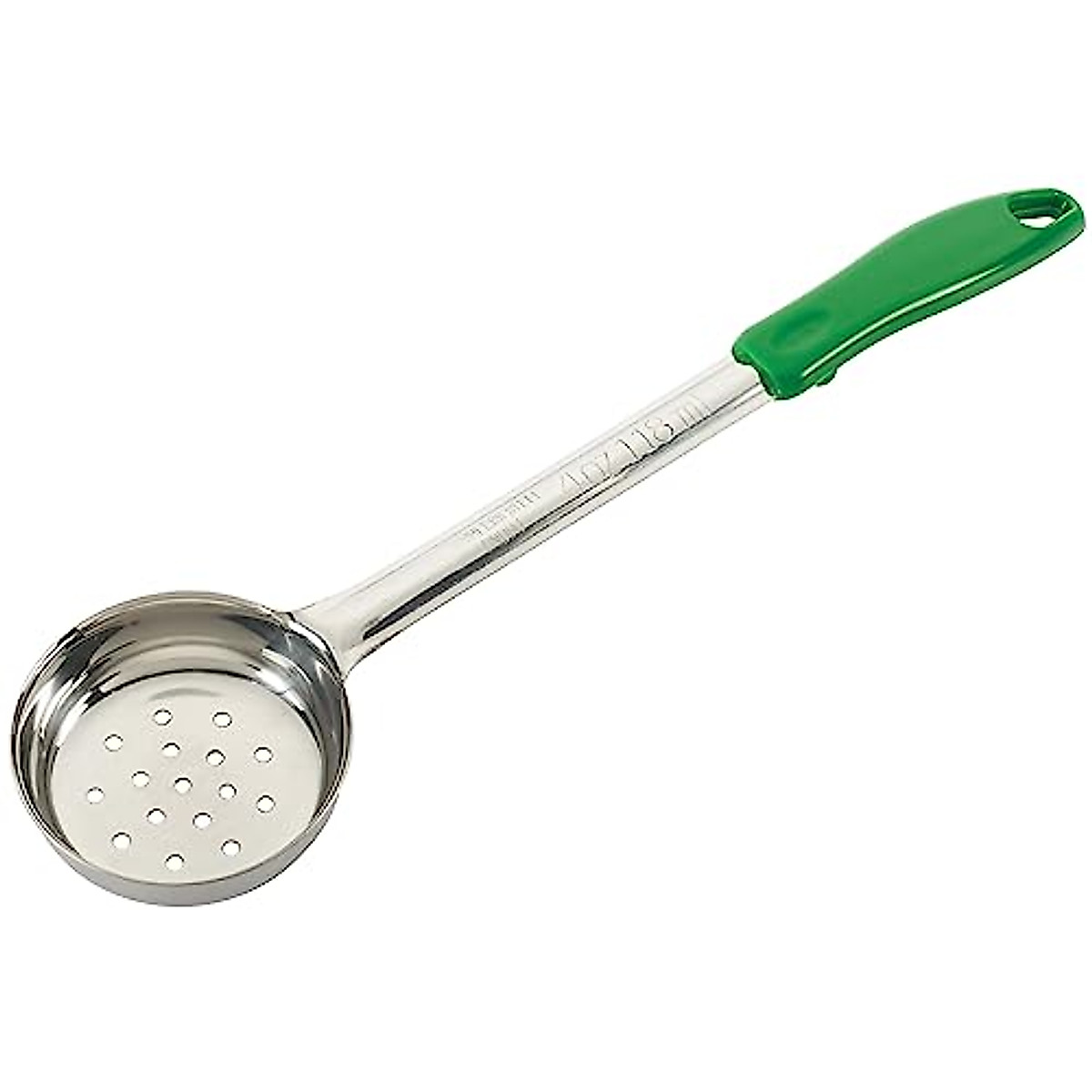 Winco Perforated Food Portioner, 4-Ounce, Green