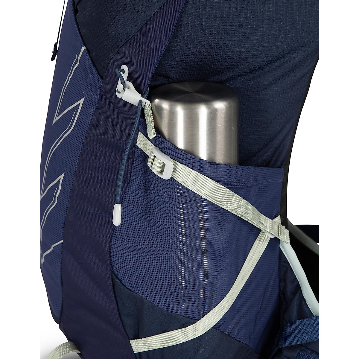 Osprey Talon 22L Men's Hiking Backpack with Hipbelt, Eclipse Grey, Large/X-Large