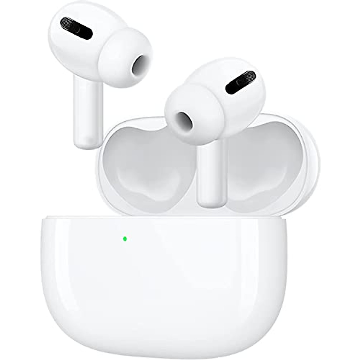 PANKELA Wireless Earbuds, Bluetooth 5.3 Headphones with Stereo HD Mics, Wireless Headphones ENC Noise Cancelling Earbuds, 30H Playtime Sports for iOS Andoird