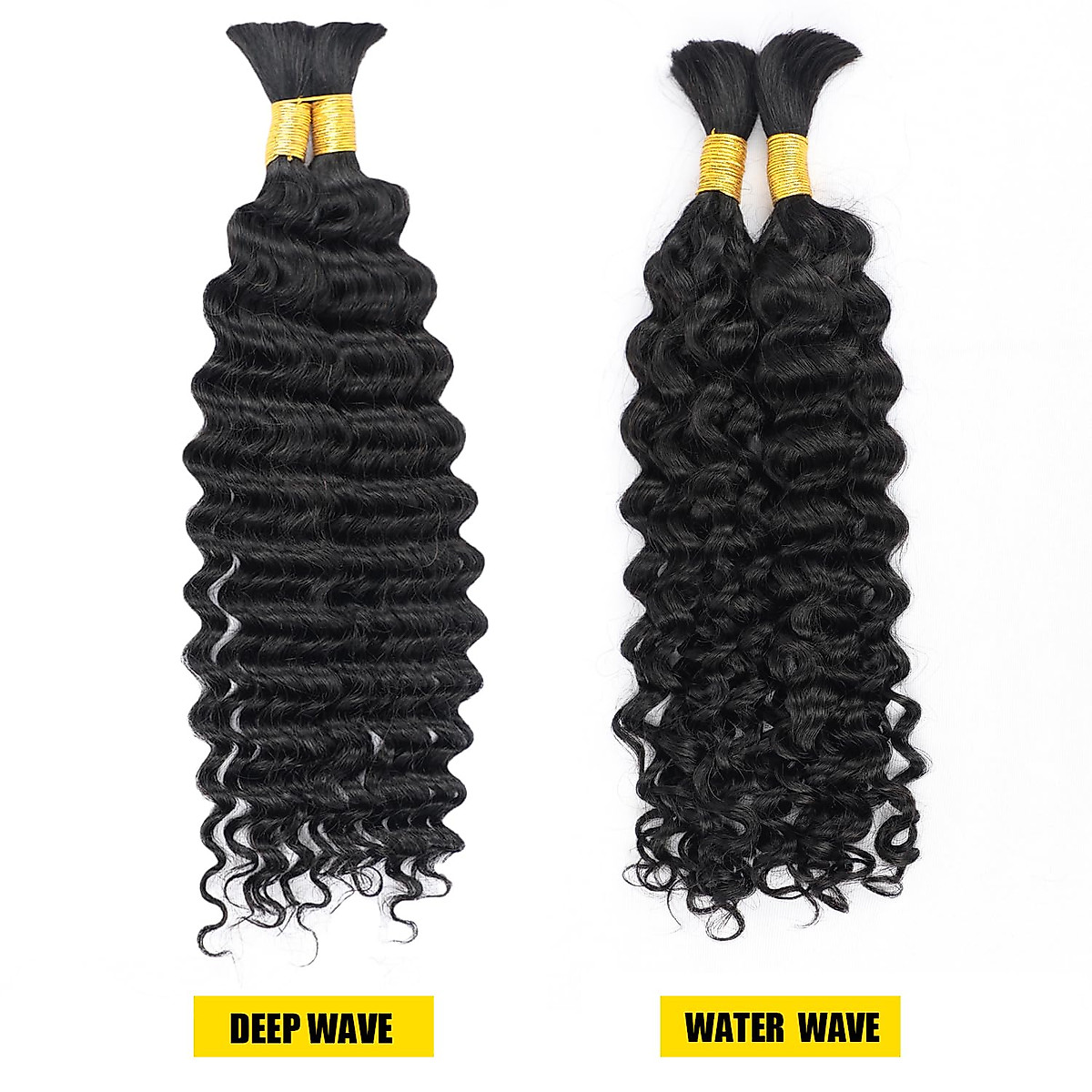 22 Inch Human Hair Braiding Hair Human Braiding Hair Wet and Wavy Braiding Hair Human Hair for Braiding Deep Wave Bulk Human Hair Curly Extension 100g