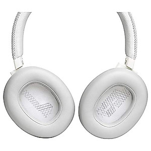 JBL Live 650 BT NC, Around-Ear Wireless Headphone with Noise Cancellation - White