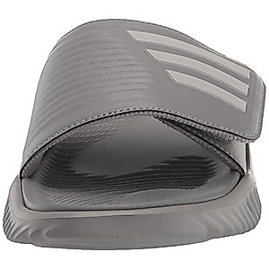 adidas Unisex Alphabounce 2.0 Slides Sandal, Grey/Grey/Grey, 9 US Women