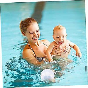 LABRIMP 2pcs Globe Hot Lights Glow - LED Lamp Pond Floating IP Party Inch Tub W Decorations Pool Ball Solar up for Light Night Balls Decoration White Orb Garden Backyard