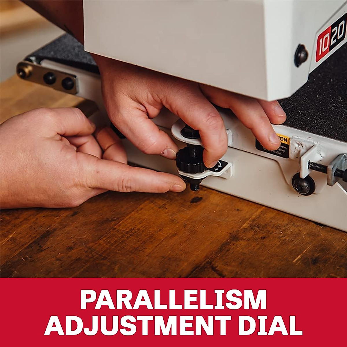 JET JWDS-1020, 10-Inch Benchtop Drum Sander, 1HP, 1Ph 115V (723510)