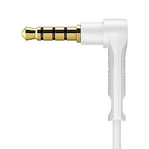 Philips SHQ2305WS/27 ActionFit Sports Headphones with Mic, Black/White