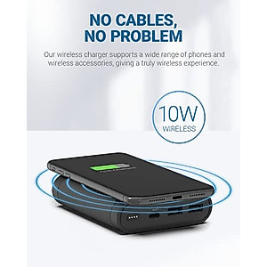 Omni Mobile 12,800 Laptop Power Bank with USB-C | Battery Pack for Laptops, Tablets, Cameras, Smartphones, iPhone, Samsung Galaxy and Other Smart Devices