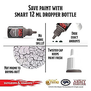 The Army Painter Dungeons and Dragons Miniatures Model Paints for Plastic Models Bundle with Monsters & Adventurers Acrylic D&D Miniatures Paint Sets & Nolzurs Marvelous Miniature Model Paint Brushes