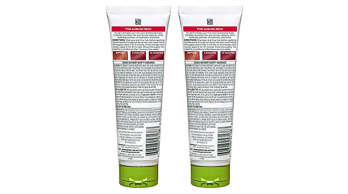 Garnier Nutrisse Color Reviver Red Hair Mask - Instantly Refresh 5 Min