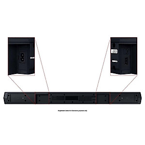 SAMSUNG 2.1Ch 210W Soundbar with Wireless Subwoofer - Black HW-C43M