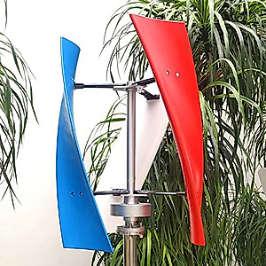 QAZNHODDS 9000W Wind Turbine Generator Kit, 12V 24V 48V 220V with MPPT Controller Wind Turbines Electricity Producer Equipment Home Power Energy Kit,12V