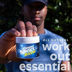 MagneSport Topical Magnesium Balm for Athletic Recovery - 4oz Jar