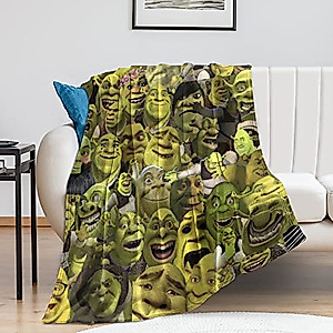 NiYoung Easter Gift Funny Cartoon Blankets Soft and Comfortable,Ultra-Soft Micro Fleece Blanket,for Bed Or Sofa,All Season Throw Blankets (Color 5, 40x50 '')